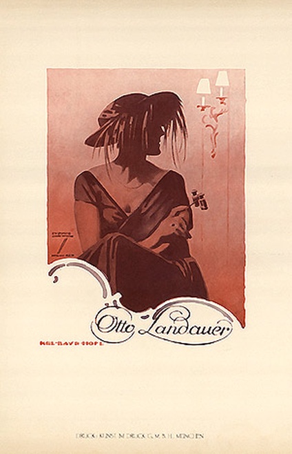 Otto Landauer (Opera glasses) | Advertising Posters | Limited Runs