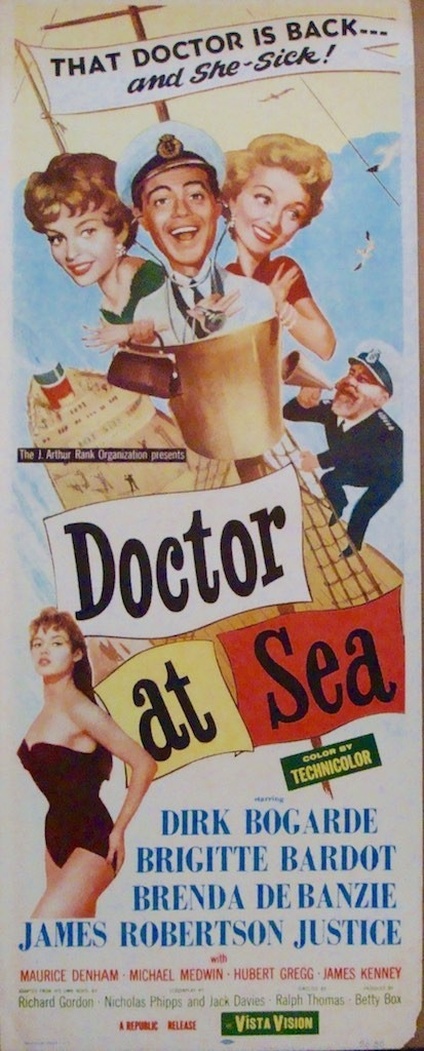 Doctor At Sea | Insert | Movie Posters | Limited Runs