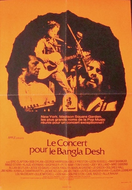 The Concert for Bangladesh | French Affiche | Movie Posters | Limited Runs