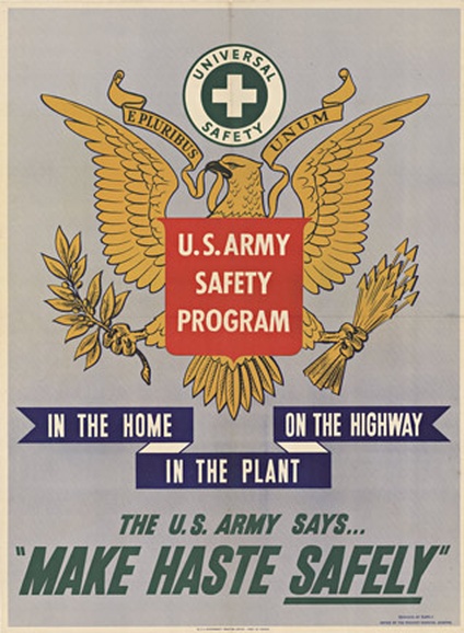 U. S. Army Universal Safety | Advertising Posters | Limited Runs