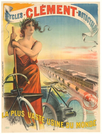 Cycles Clement Motocycles | Advertising Posters | Limited Runs