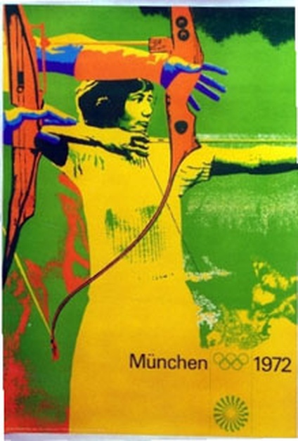 Munich 1972 Olympics Archery | Advertising Posters | Limited Runs