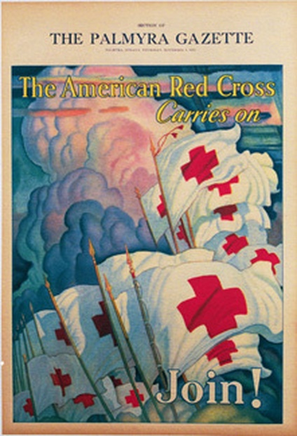 Join! The American Red Cross Carries On | Advertising Posters | Limited ...