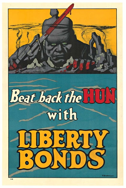Beat Back the Hun Liberty Bonds | Advertising Posters | Limited Runs