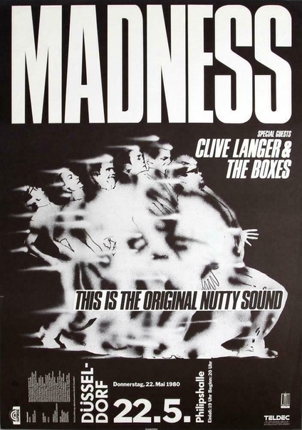 Madness: Dusseldorf 1980 | Music Posters | Limited Runs