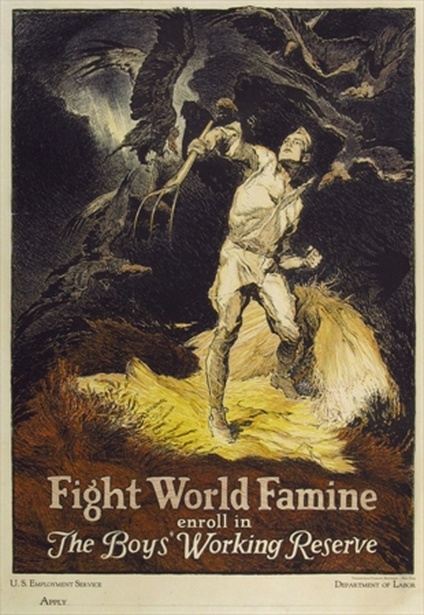 Fight World Famine | Advertising Posters | Limited Runs