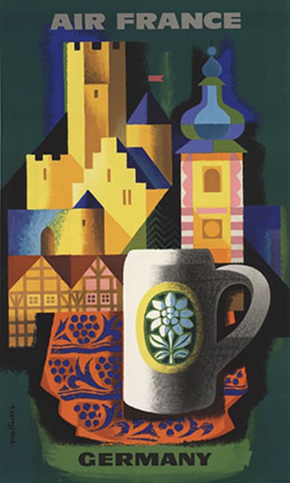 Air France Germany | Advertising Posters | Limited Runs