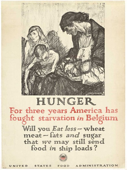Hunger Will youEast less - wheat - meat | Advertising Posters | Limited ...