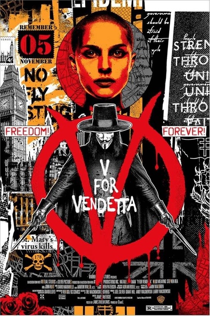 V For Vendetta Poster