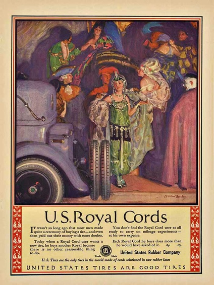 U. S. Royal Cords | Advertising Posters | Limited Runs