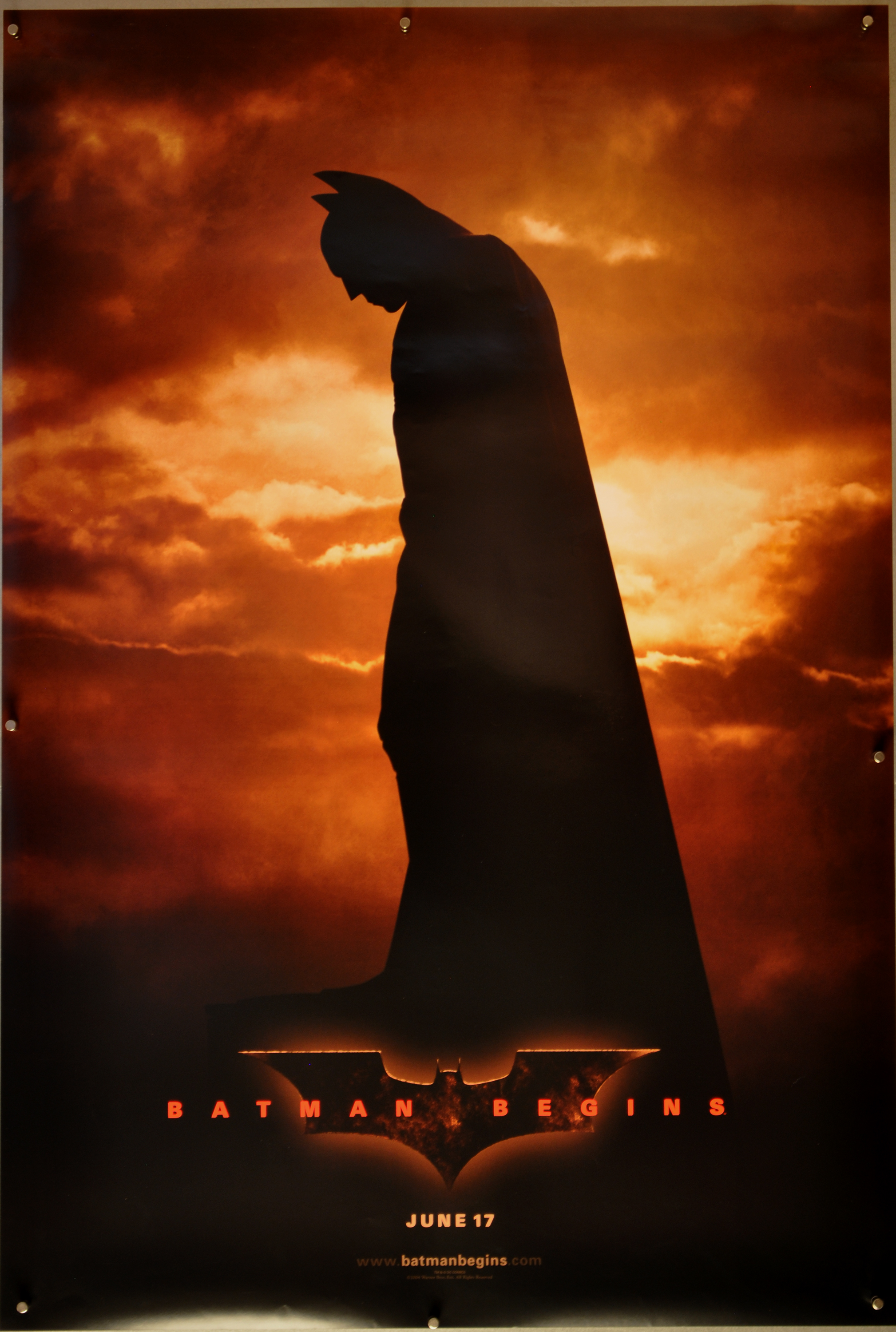 Batman Begins Teaser Poster Batman Begins
