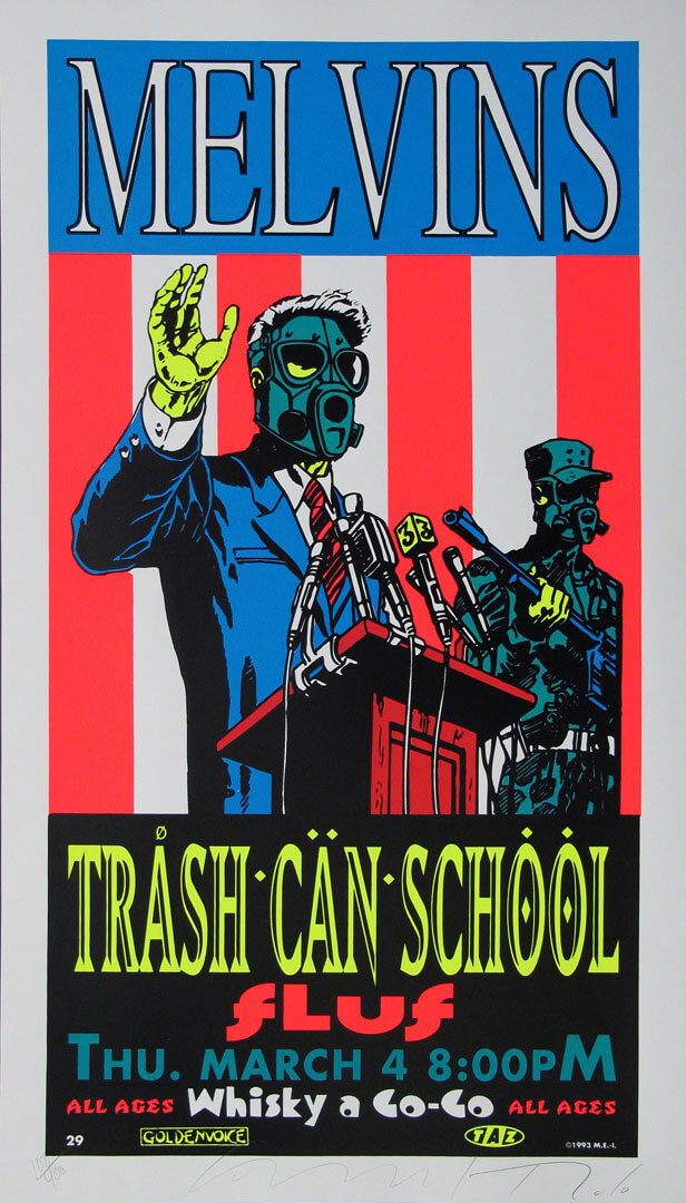 Melvins Concert Poster | Limited Runs