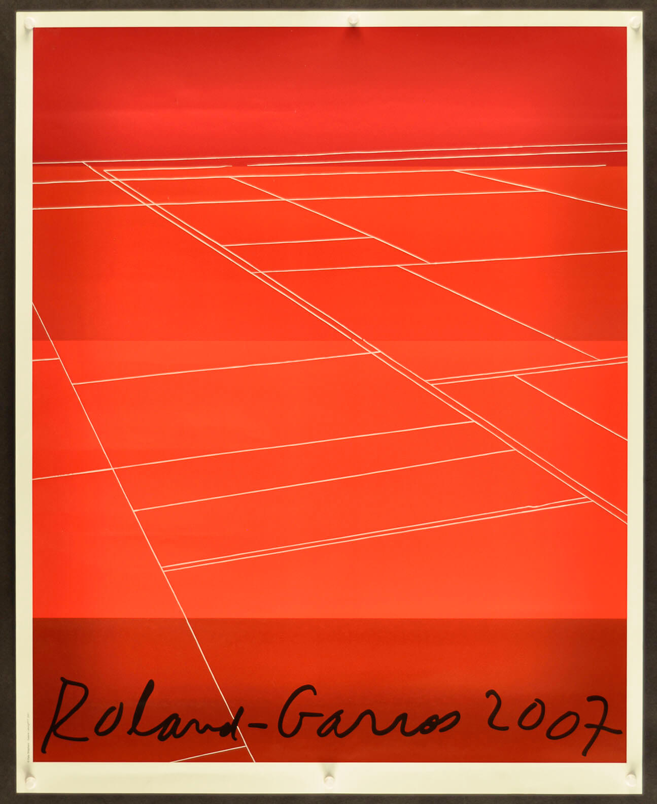 Roland Garros 2007 Event Poster | Limited Runs