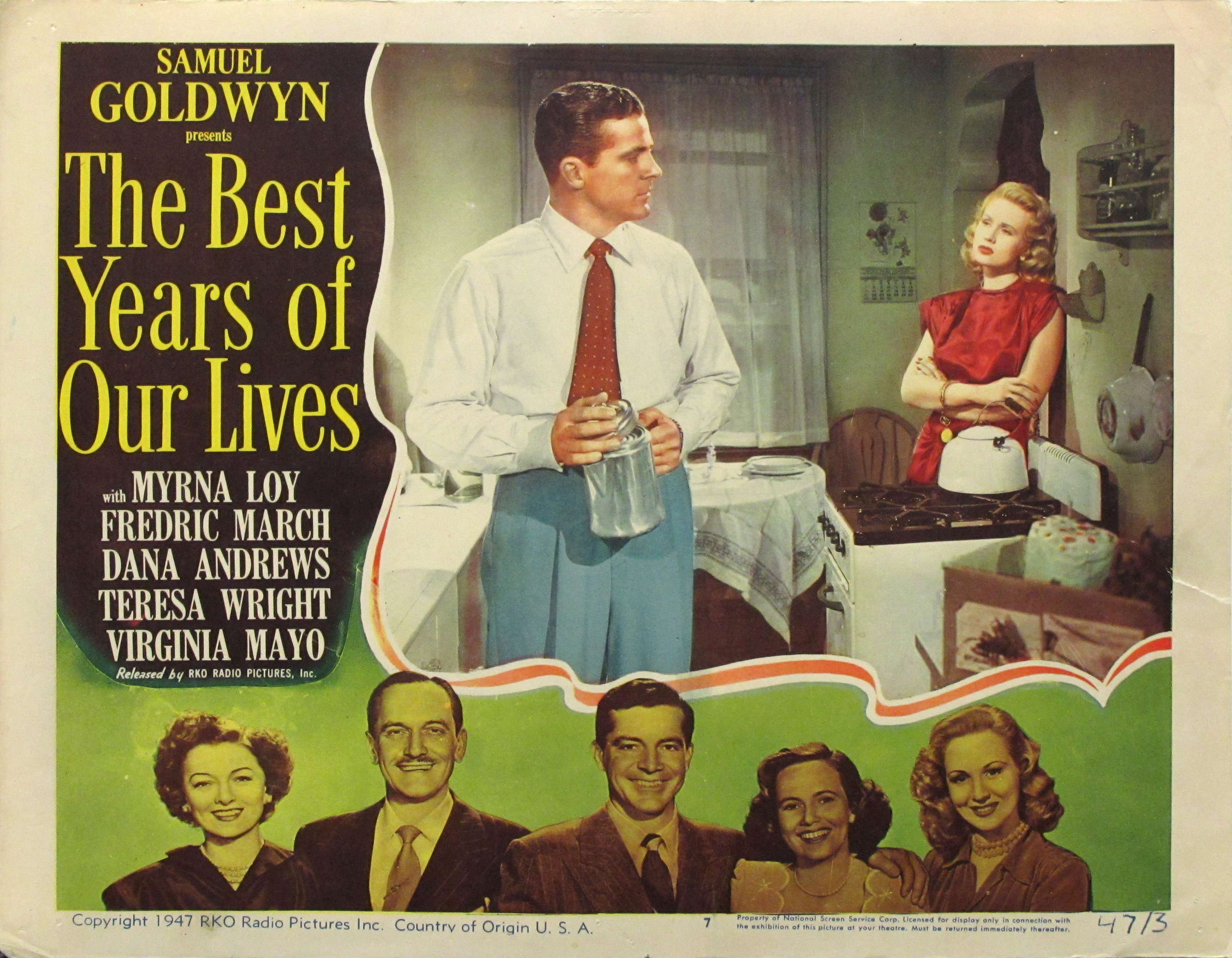 The Best Years Of Our Lives Poster
