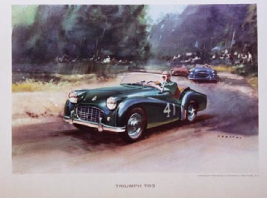 Triumph TR3 convertible roadster | Limited Runs